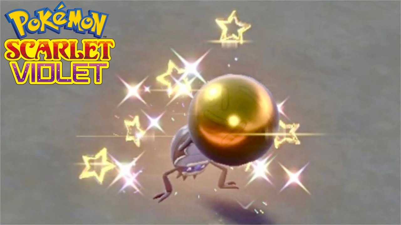 Shiny Rellor Found In Pokémon Scarlet & Violet - YouTube