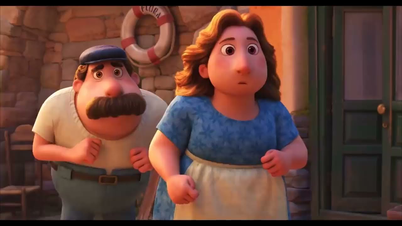 LUCA's Mom Trying To Find Luca | cartoon 2021 - YouTube