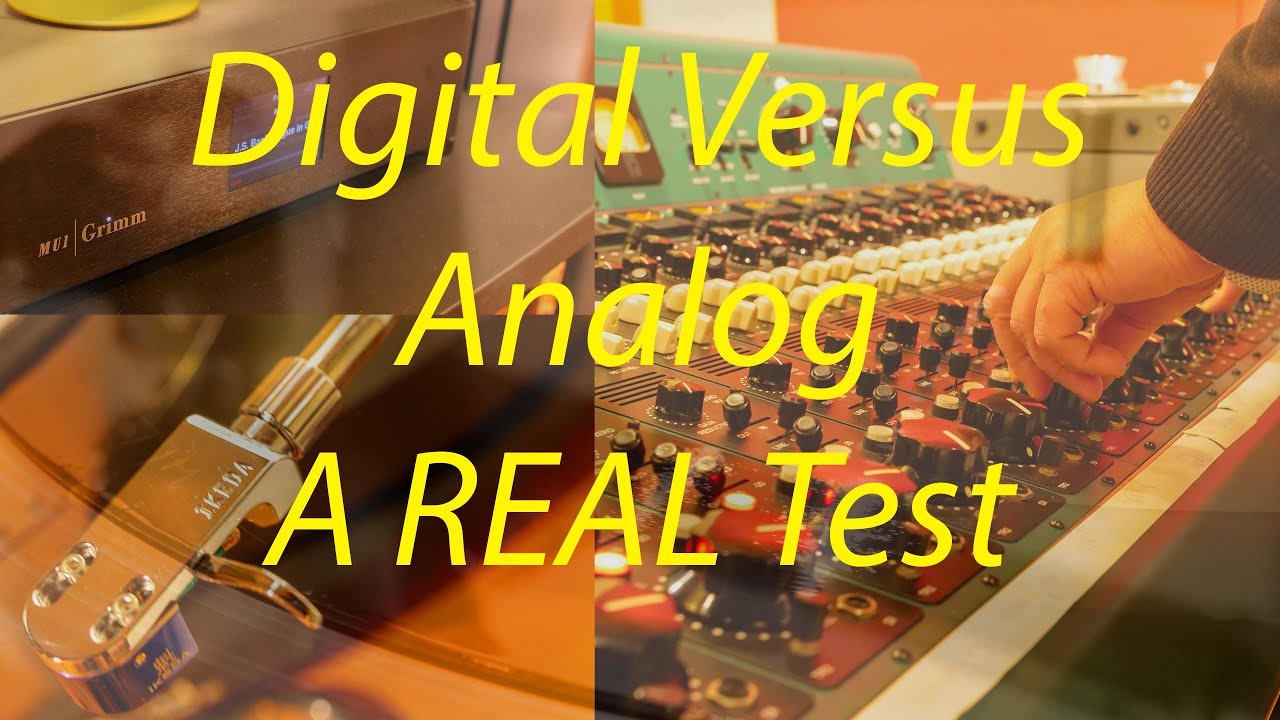 Live Test - Analog VS Digital - A REAL test - with Tim Knol - YouTube