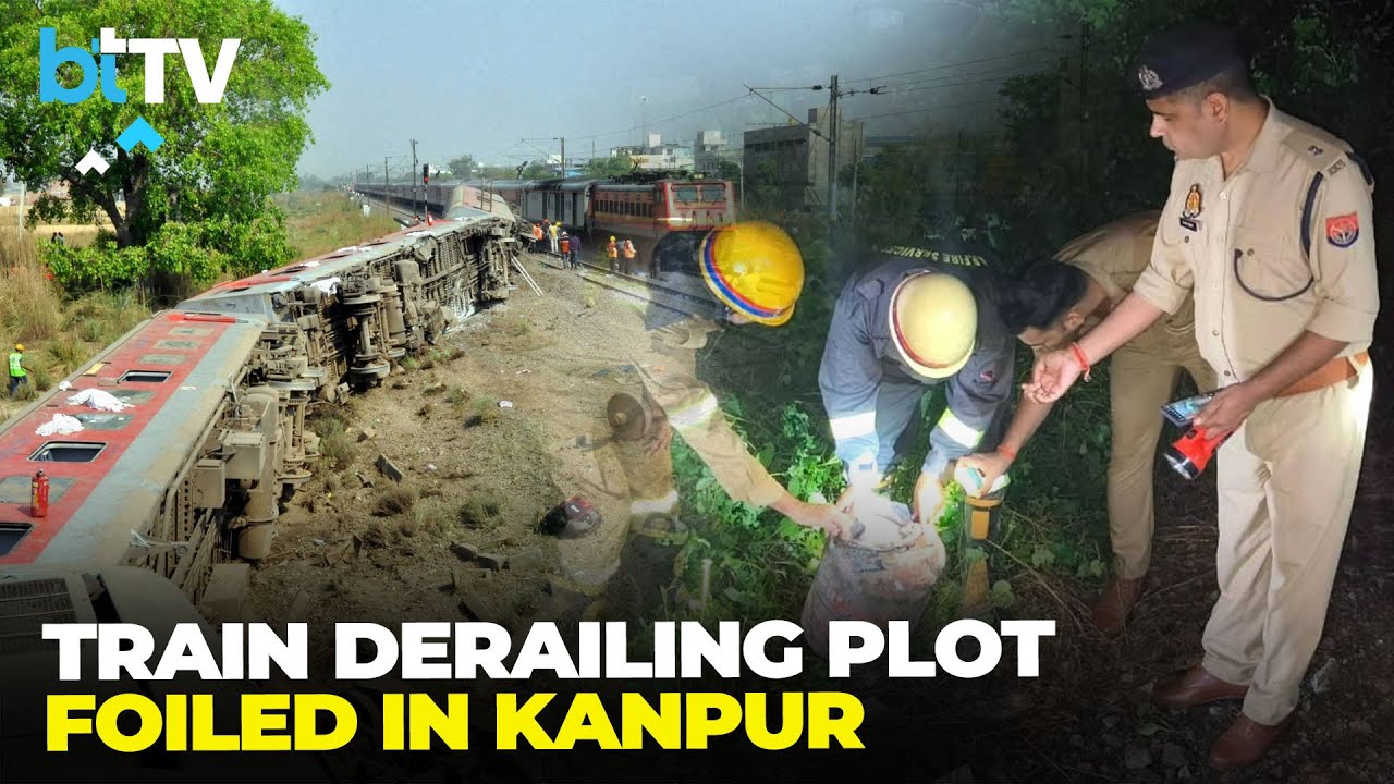Kanpur Train Sabotage: Kalindi Express Hits Cylinder, Hundreds Of ...