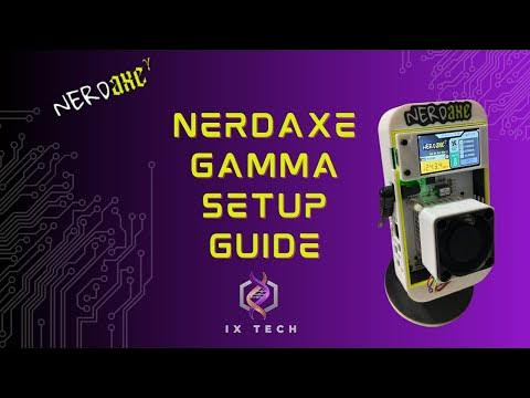 NerdAxe Gamma Setup Guide - YouTube