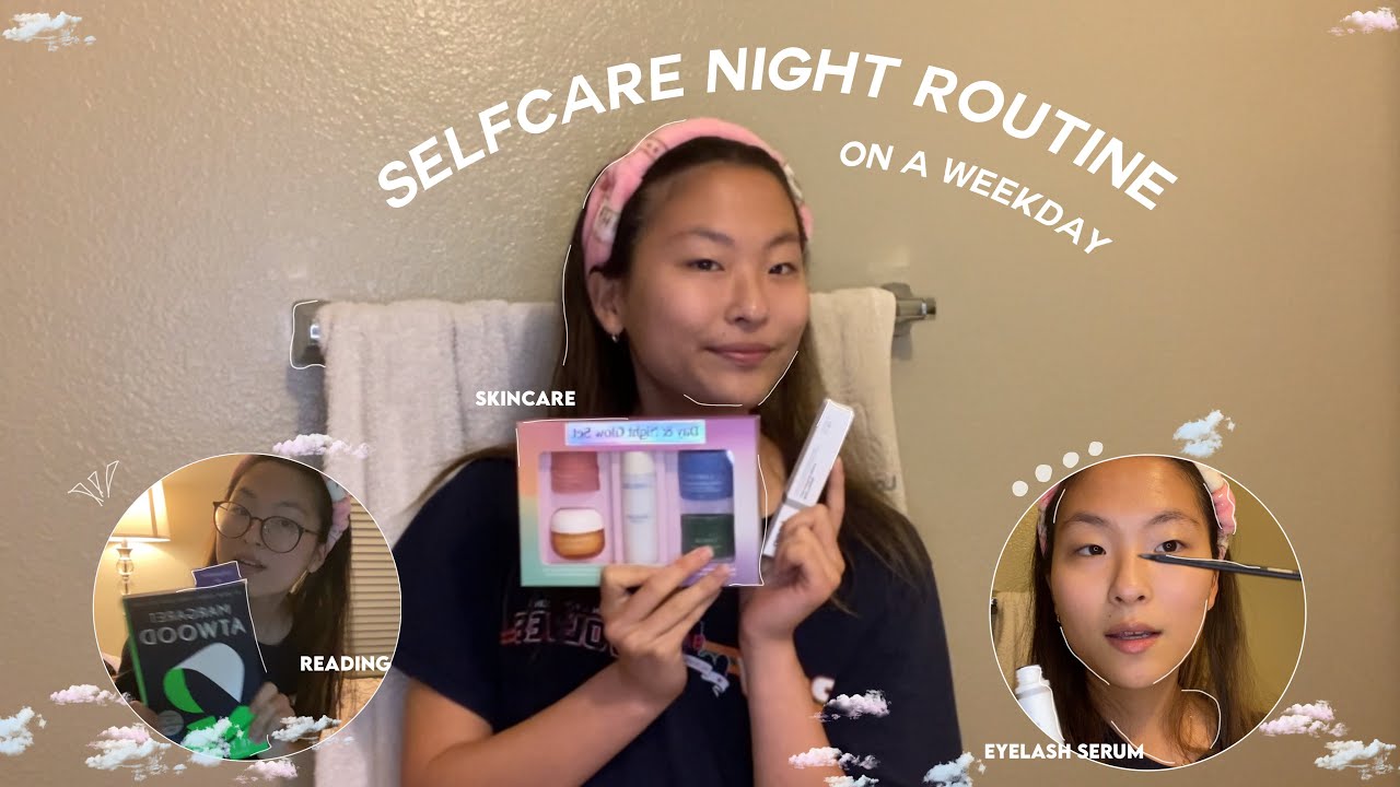 My selfcare school night routine - YouTube