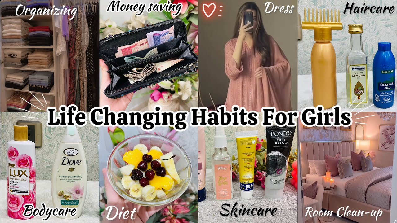 8 Good & Healthy Habits for Girls to Change Your Life🌺🌟 - YouTube