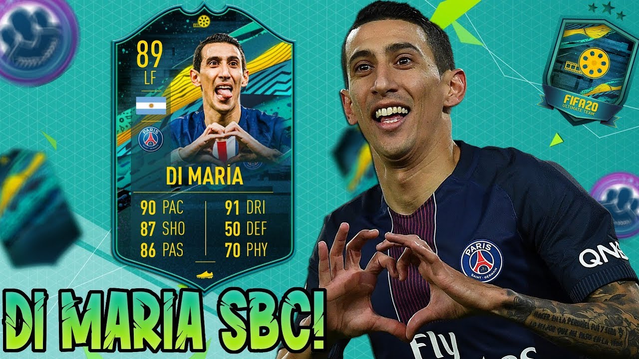 🔥 ANGEL DI MARIA PLAYER MOMENTS SBC !! BILLIGSTE LÖSUNG für die DI ...