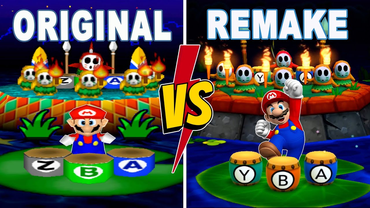 Mario Party The Top 100 Vs Mario Party 3 - Minigames Compare With Mario ...