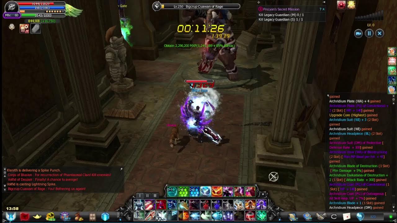 Cabal online NA server FG english farming - YouTube