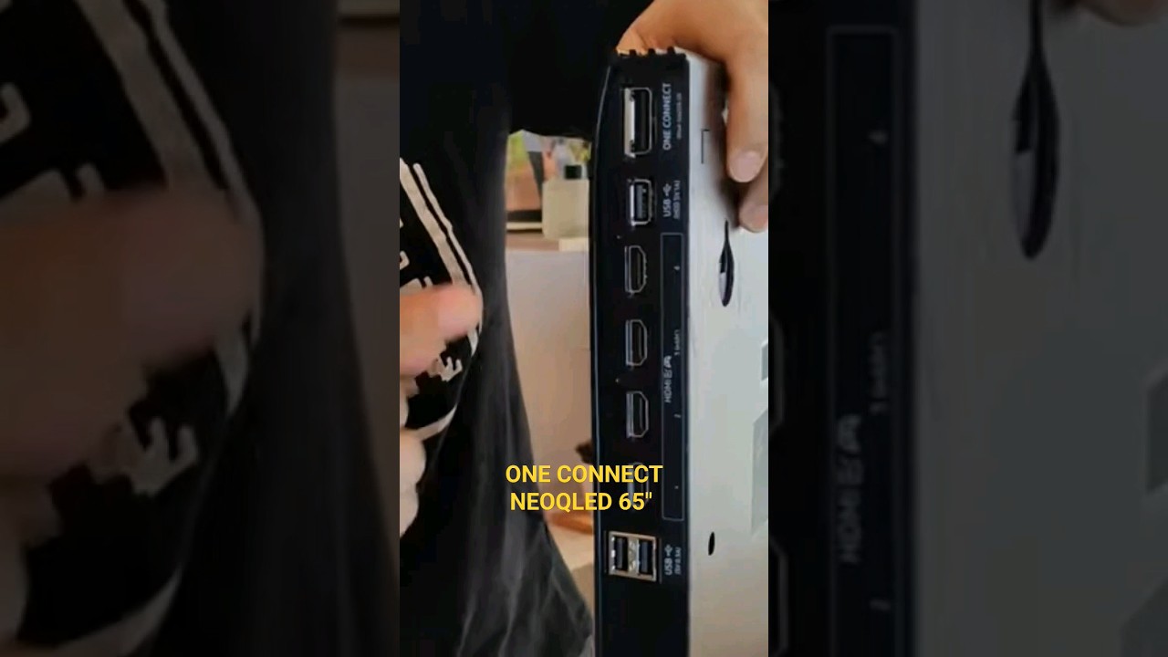 Unboxing One Connect Samsung NeoQled QN800C 65" - YouTube