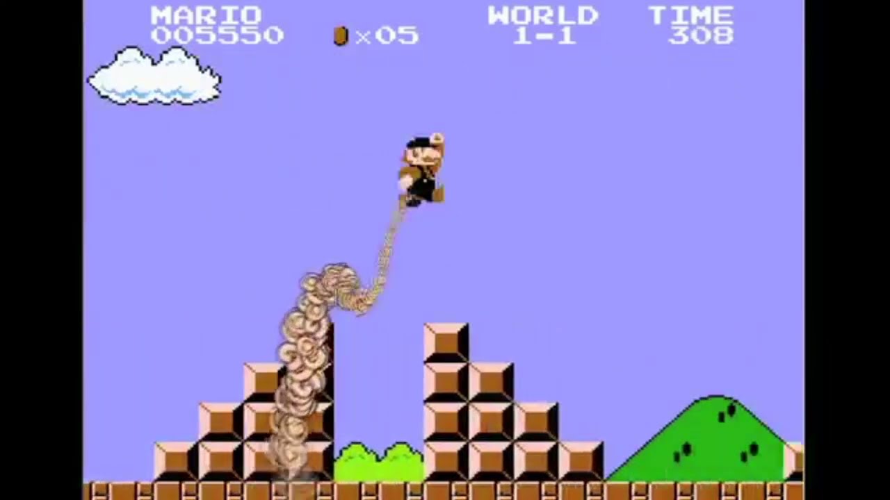 Mario Farts (EDITED) - YouTube