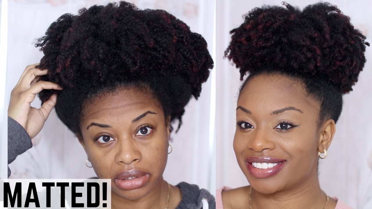 MY HAIR IS MATTED/TANGLED | WHAT DO I DO? - YouTube