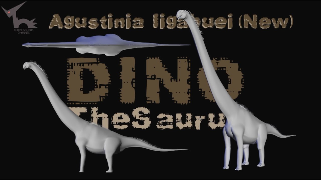 Dino TheSaurus : Model A034 Agustinia ligabuei (New) - YouTube