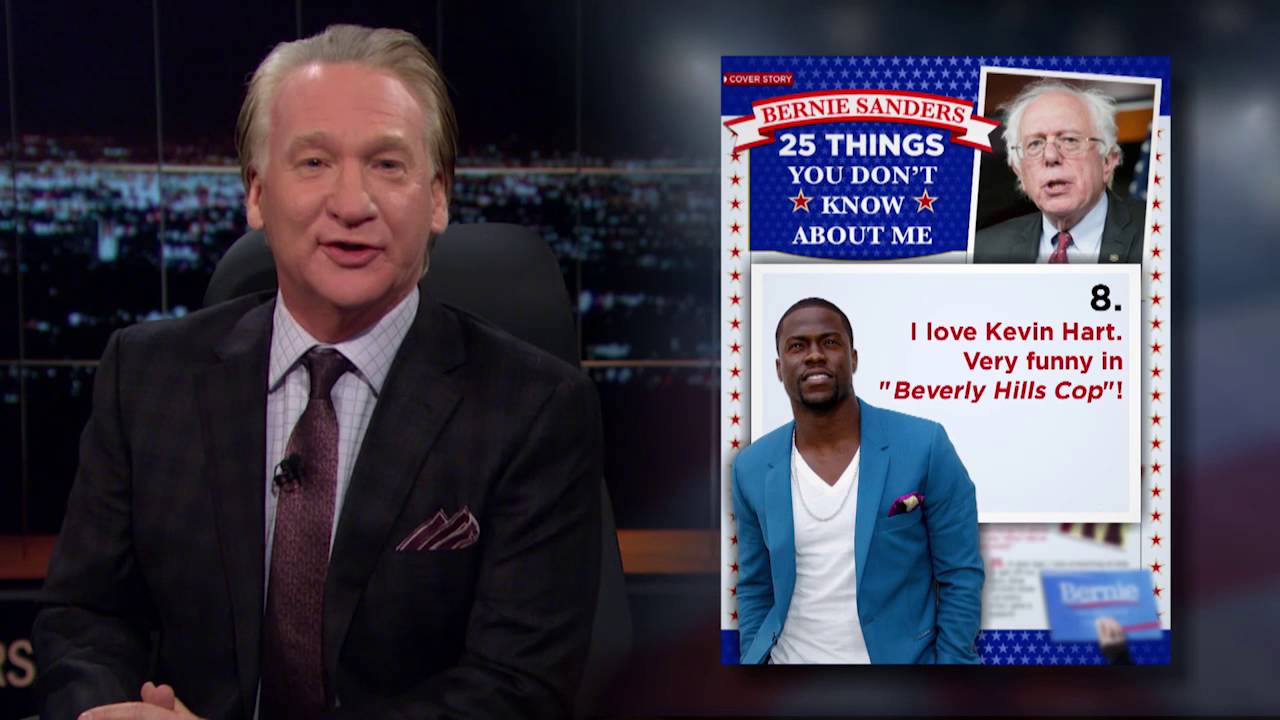 Real Time with Bill Maher: 25 Things You Don't Know About Bernie ...