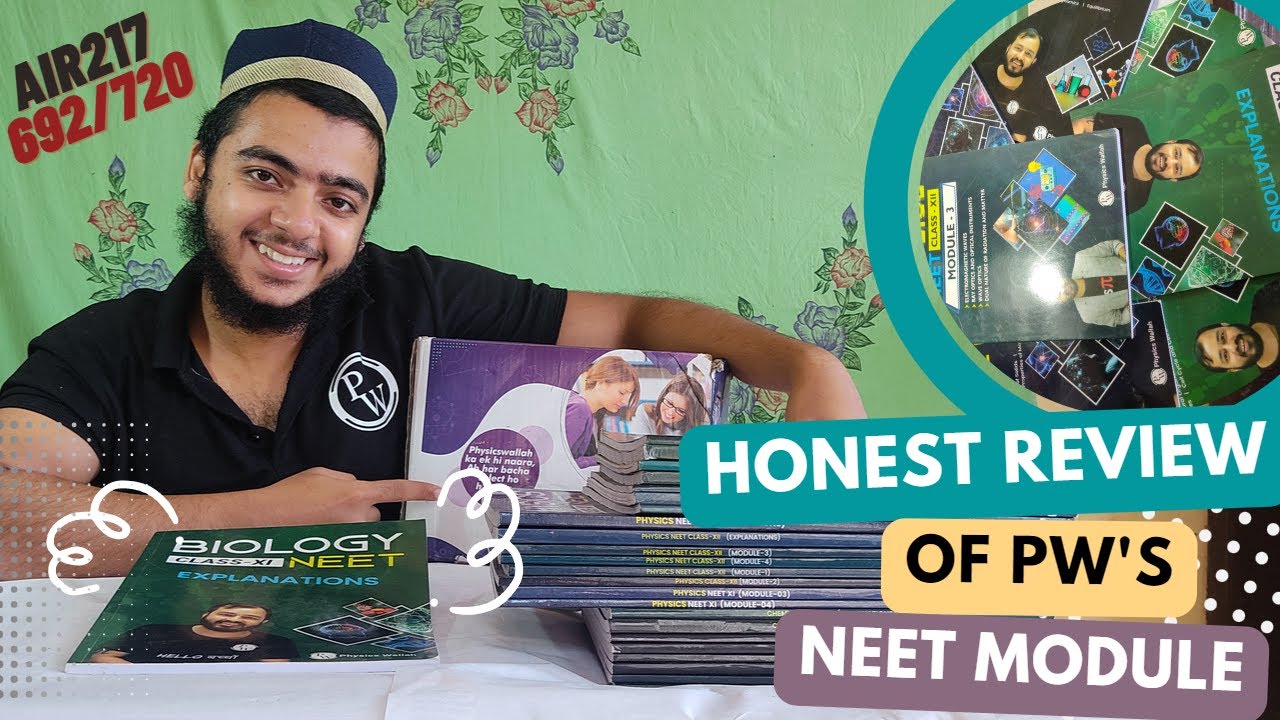HONEST REVIEW OF PW'S NEET MODULE 💕💕🔥🔥 #neet2023 #pw #pwmodules # ...