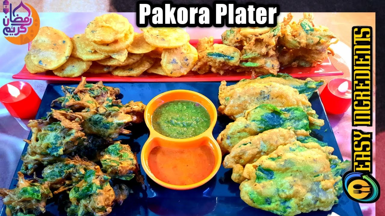 Ramadan Special 2021 | 4 in 1 Pakoray Recipe | Crispy Pakory | Iftar ...