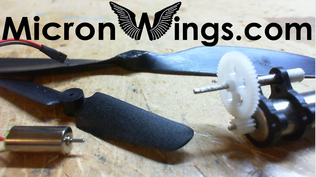 Attaching Propellers to Motors and Geardrives - YouTube