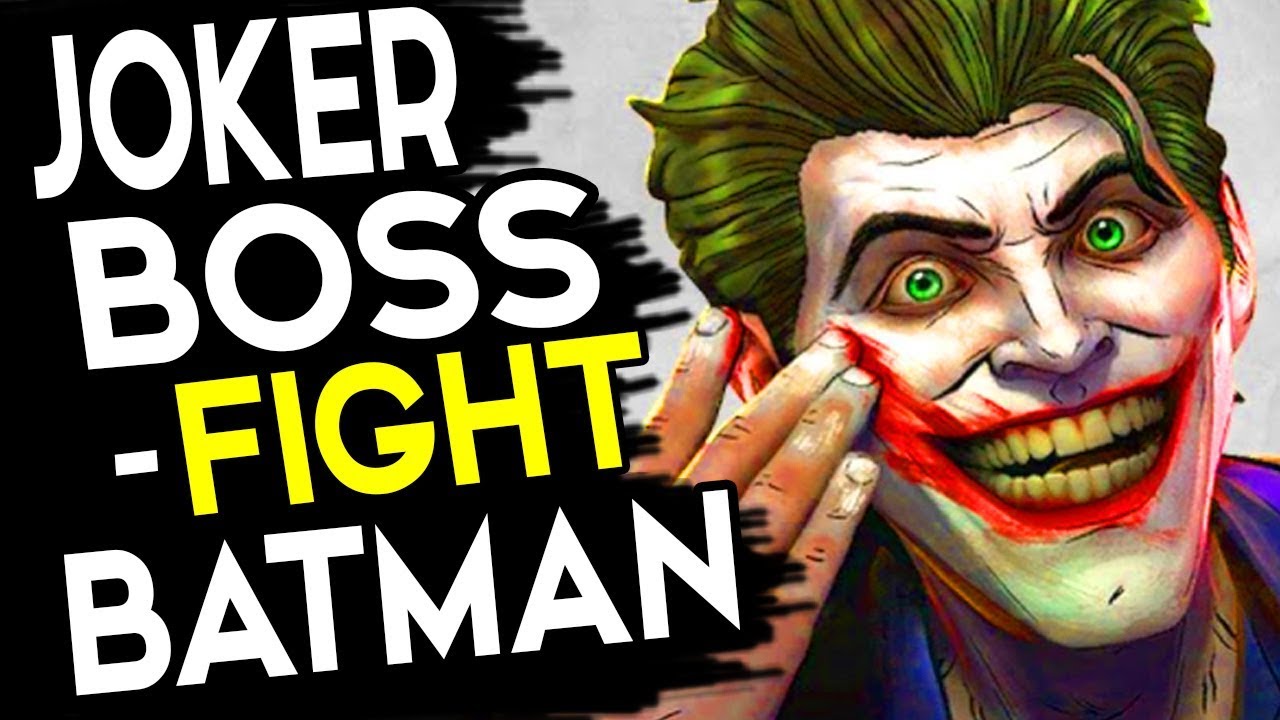 The JOKER Vs BATMAN - FINAL BOSS FIGHT Telltale Season 2 Episode 5 Same ...