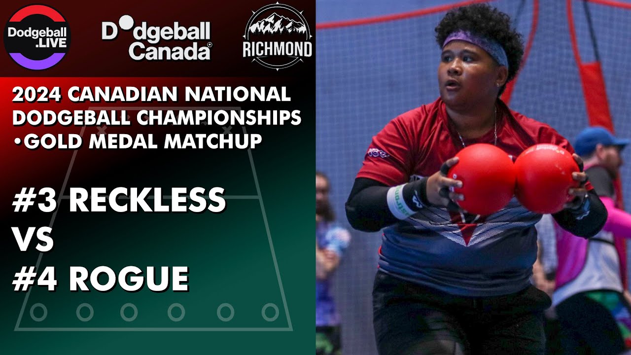 #3 Reckless vs #4 Rogue / Gold Medal / Canadian National Dodgeball ...