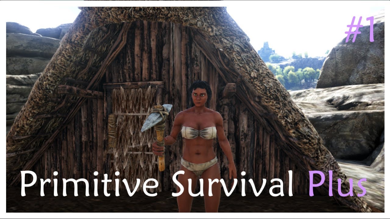 A Rough Start in Survival Plus--Primitive Survival Plus Ep. 1 - YouTube