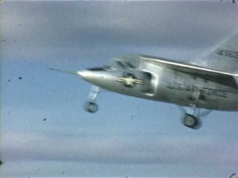 F 2408 Ryan X-13 Vertijet Flight Tests - YouTube