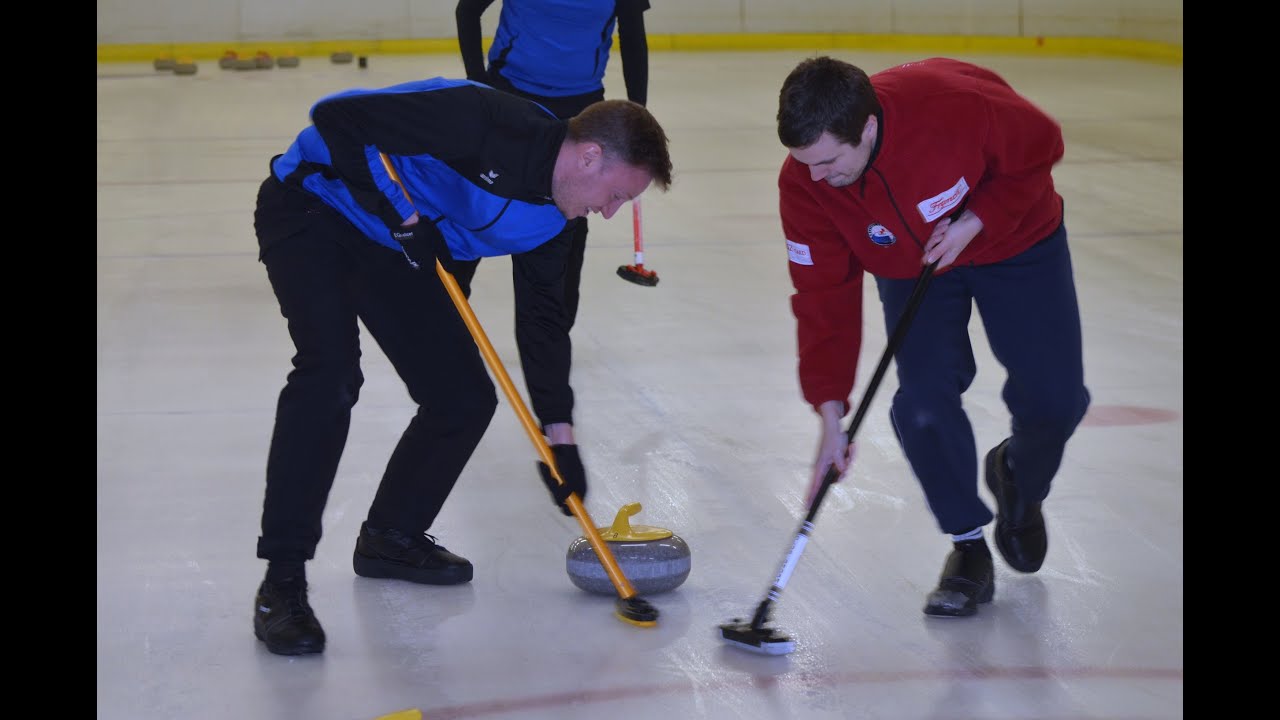 Curling piste in Zemst? - YouTube