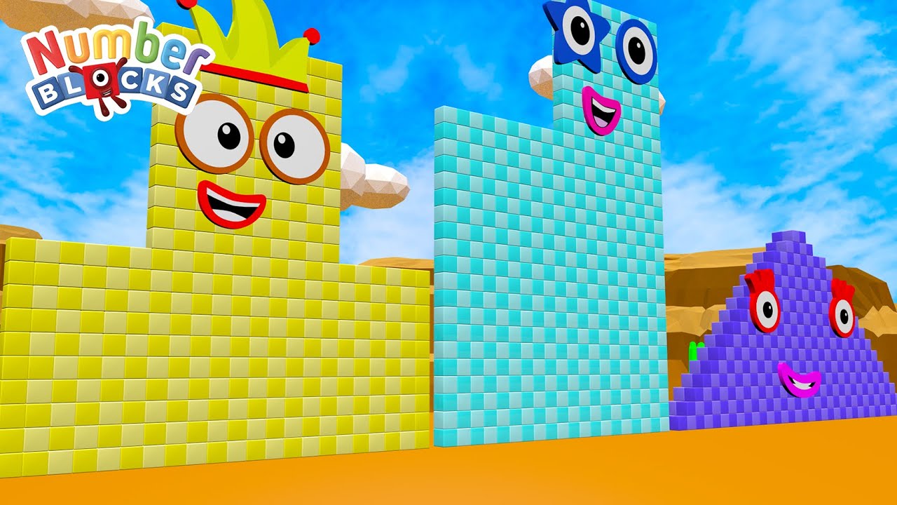 New Meta Numberblocks Step Squad Puzzle 330 - 600 Song - Learn to Count ...