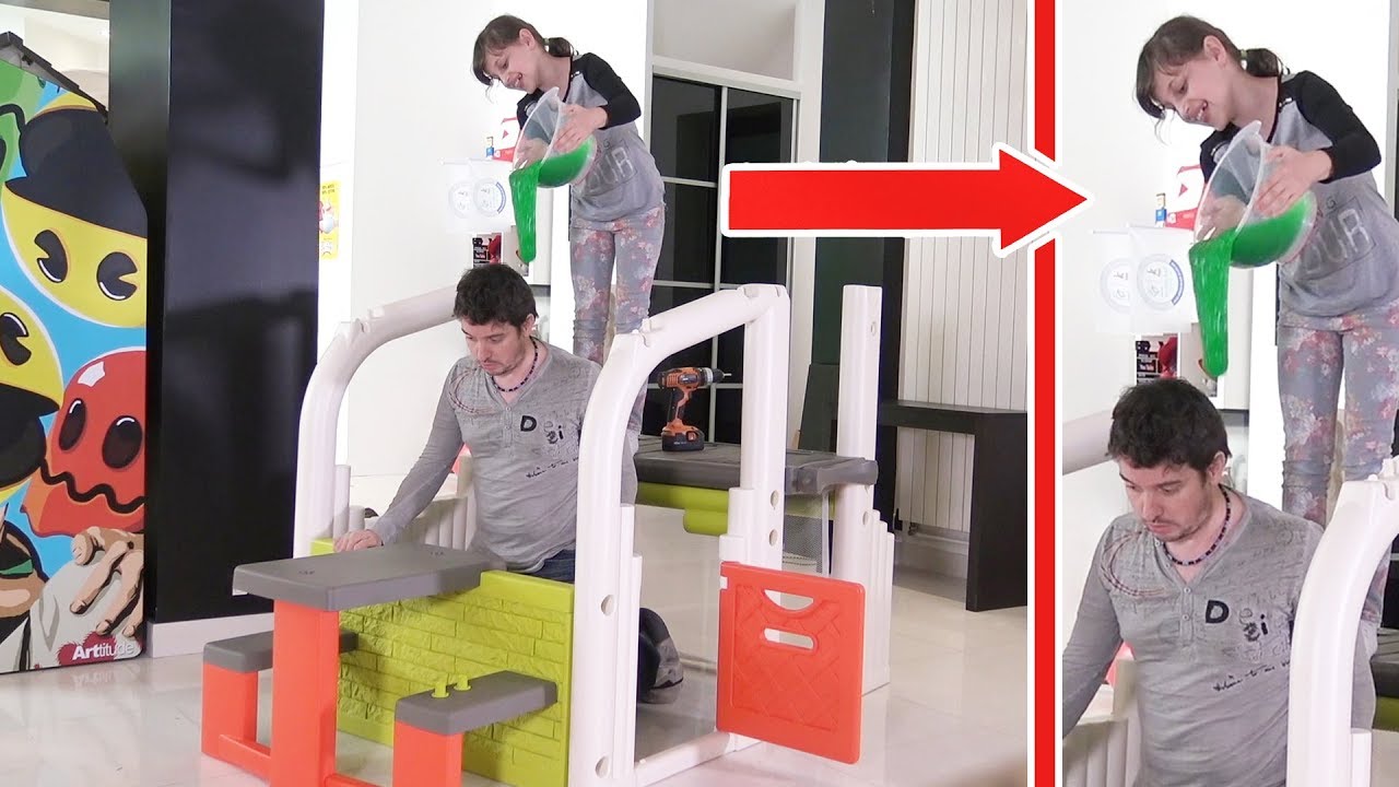 PRANK STORY • SLIME PRANK SUR MON PÈRE - Studio Bubble Tea SLIME PRANK ...