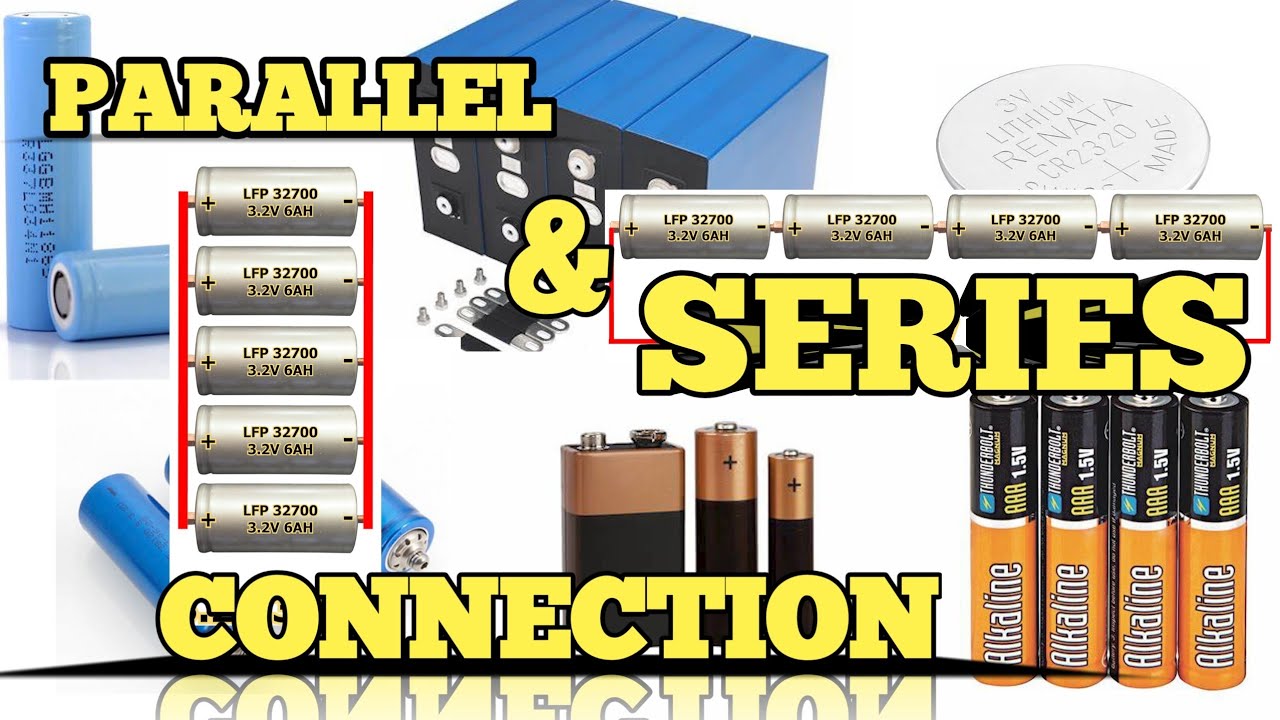 How to connect cell in Series and Parallel basic beginners - YouTube