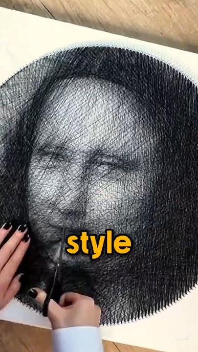 INSANE Art using ONLY 1 STRING! (@lets_string) - YouTube