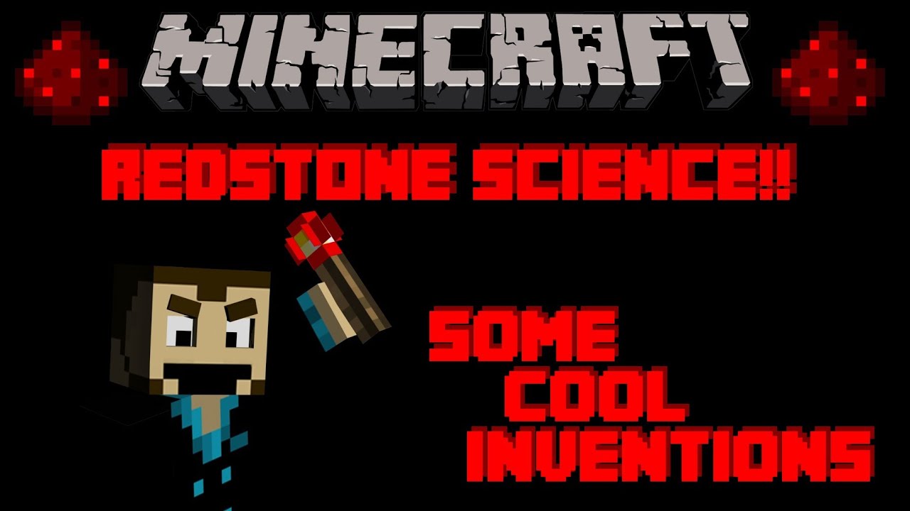 Minecraft Redstone Science : Many cool inventions - YouTube