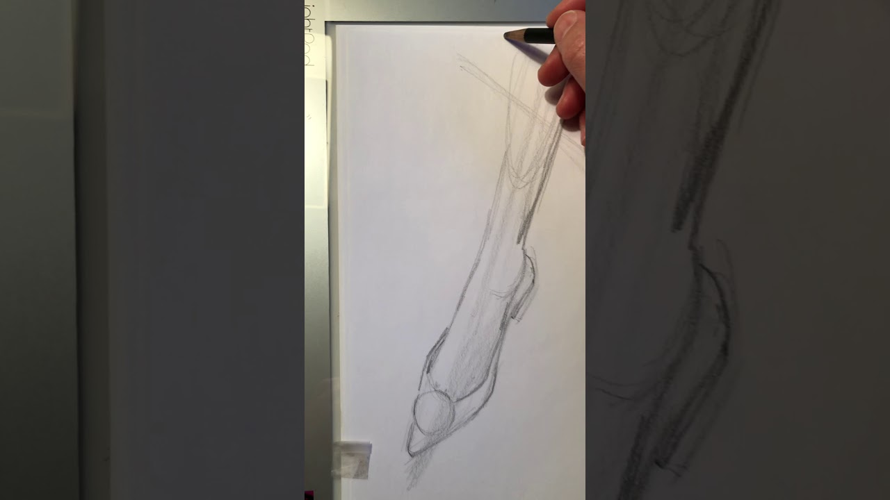 MVP Fashion Illustration How to Draw Shoes/Feet From a Photograph Study ...