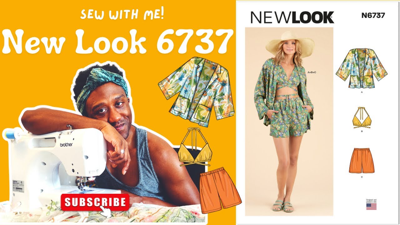 Sewing New Look 6737 - YouTube