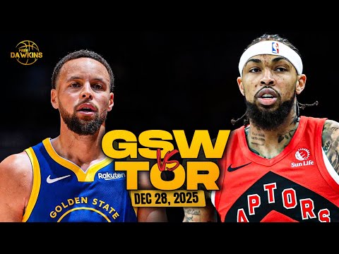 Golden State Warriors vs Toronto Raptors Full Game Highlights | Dec 28, 2025 | FreeDawkins