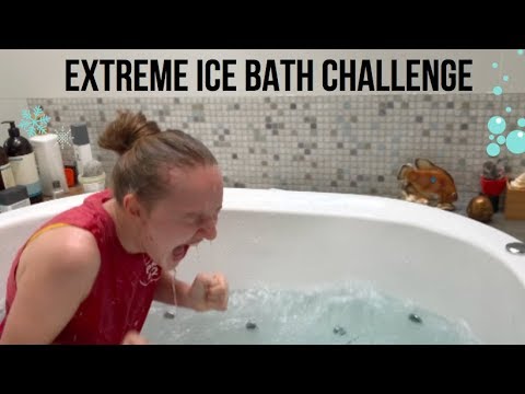 EXTREME ICE BATH CHALLENGE - YouTube