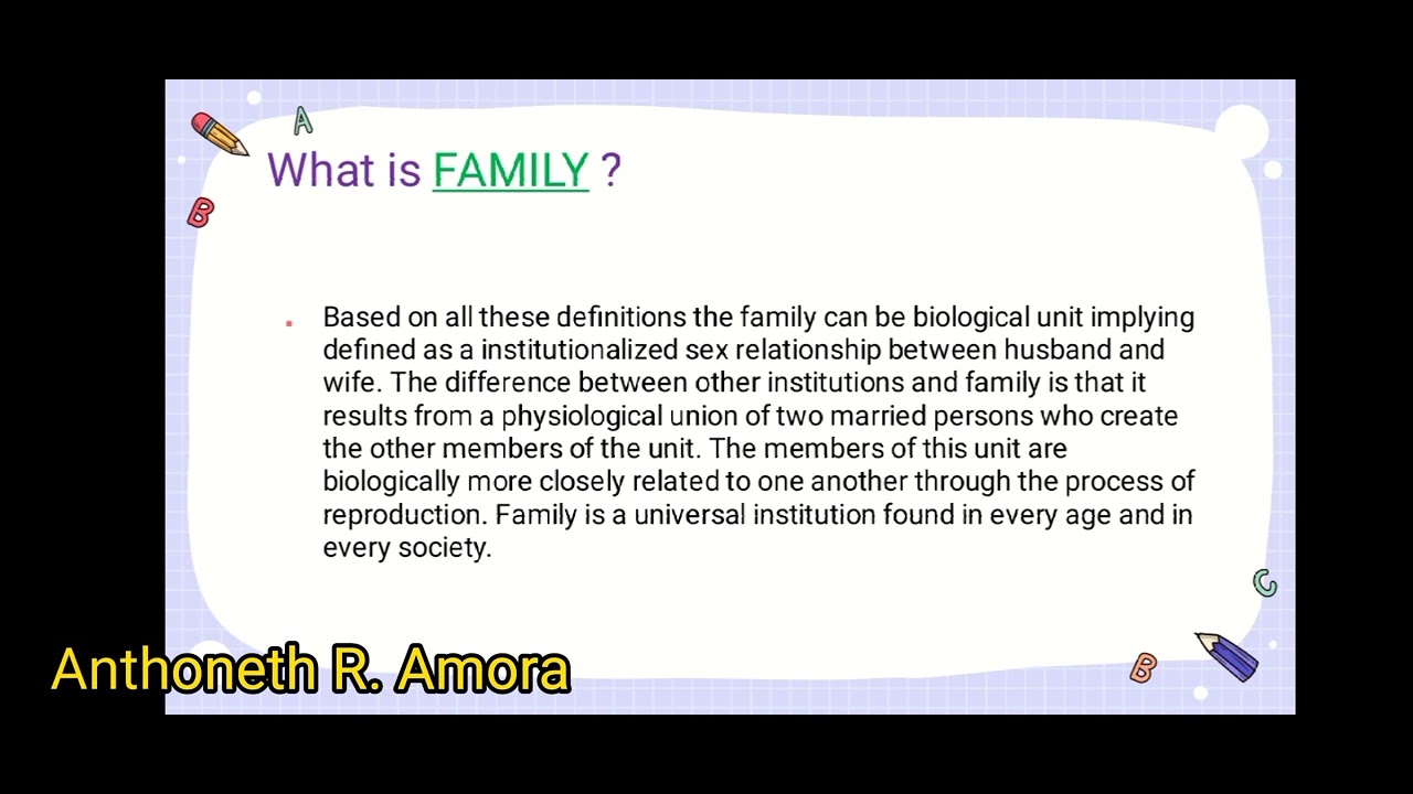Lesson 2: Concept of Family Resource Management - YouTube