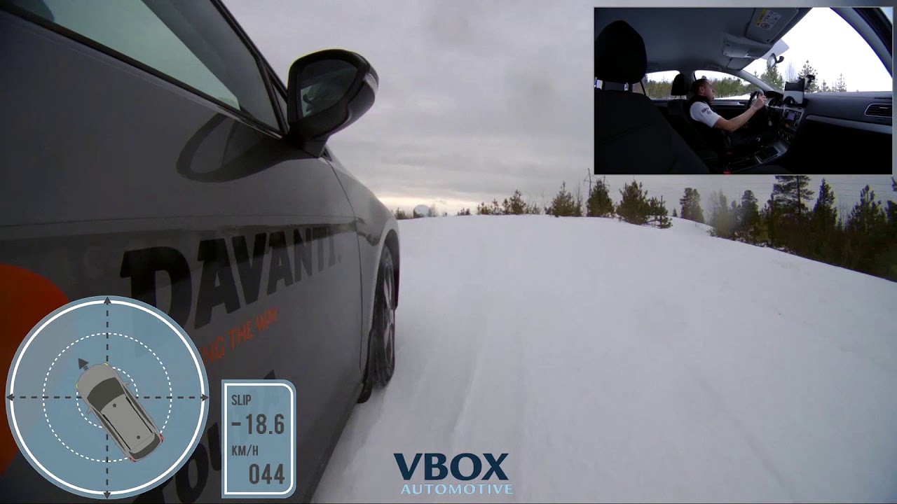 Test vehicle Slip Angle with VBOX - YouTube