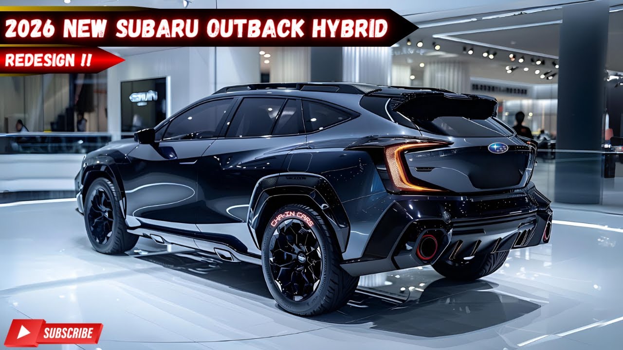 Subaru Outback Hybrid Confirmed for 2026? Everything We Know So Far ...