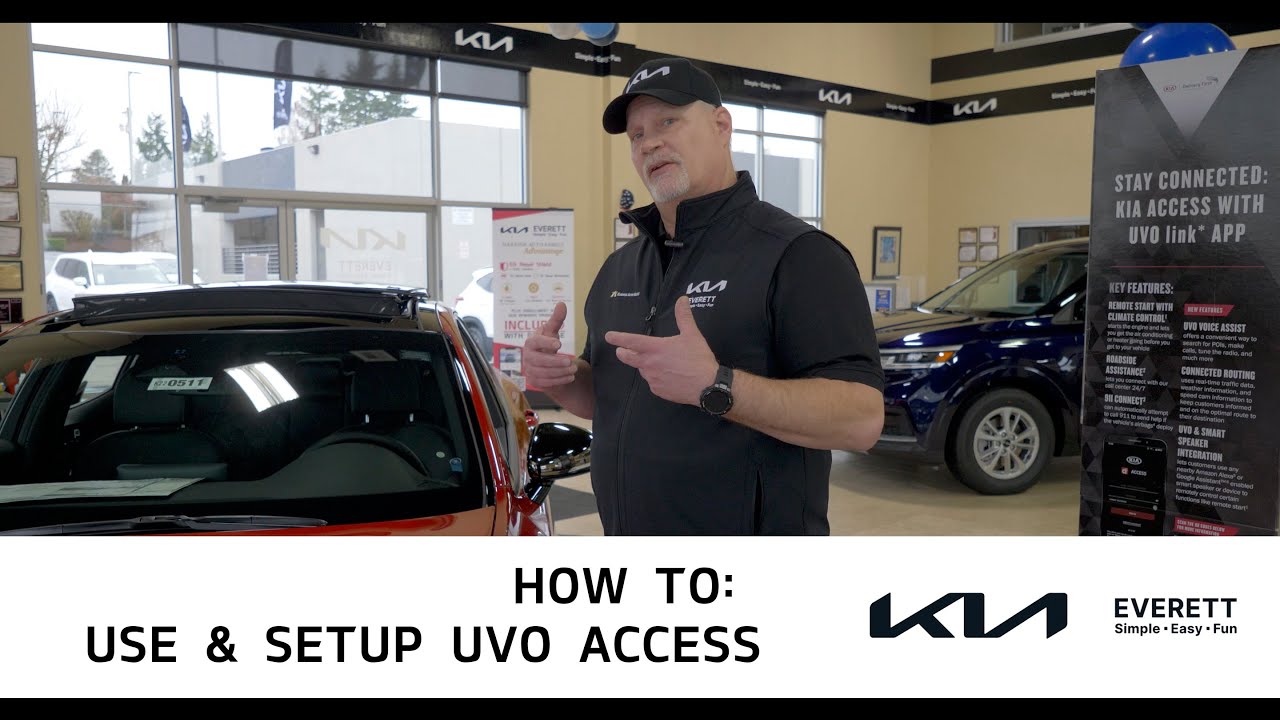 How to Use Kia UVO ACCESS - YouTube