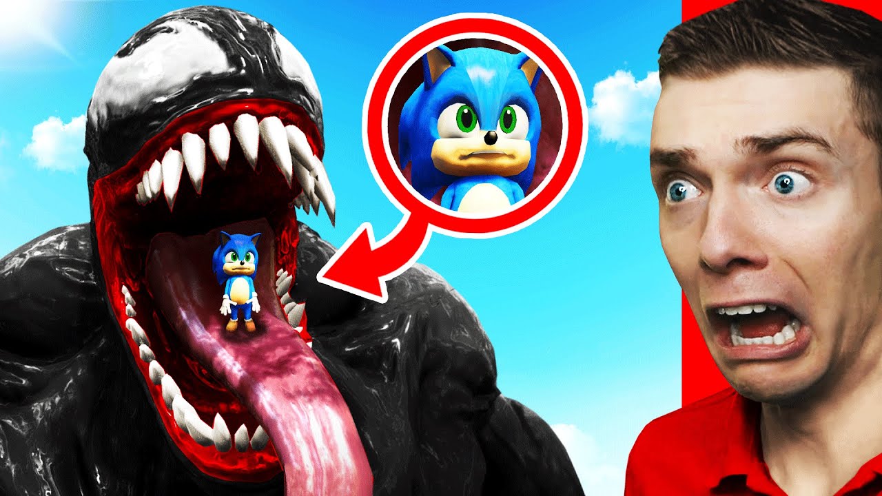 Rescuing BABY SONIC From VENOM In GTA 5 (Hostage) - YouTube