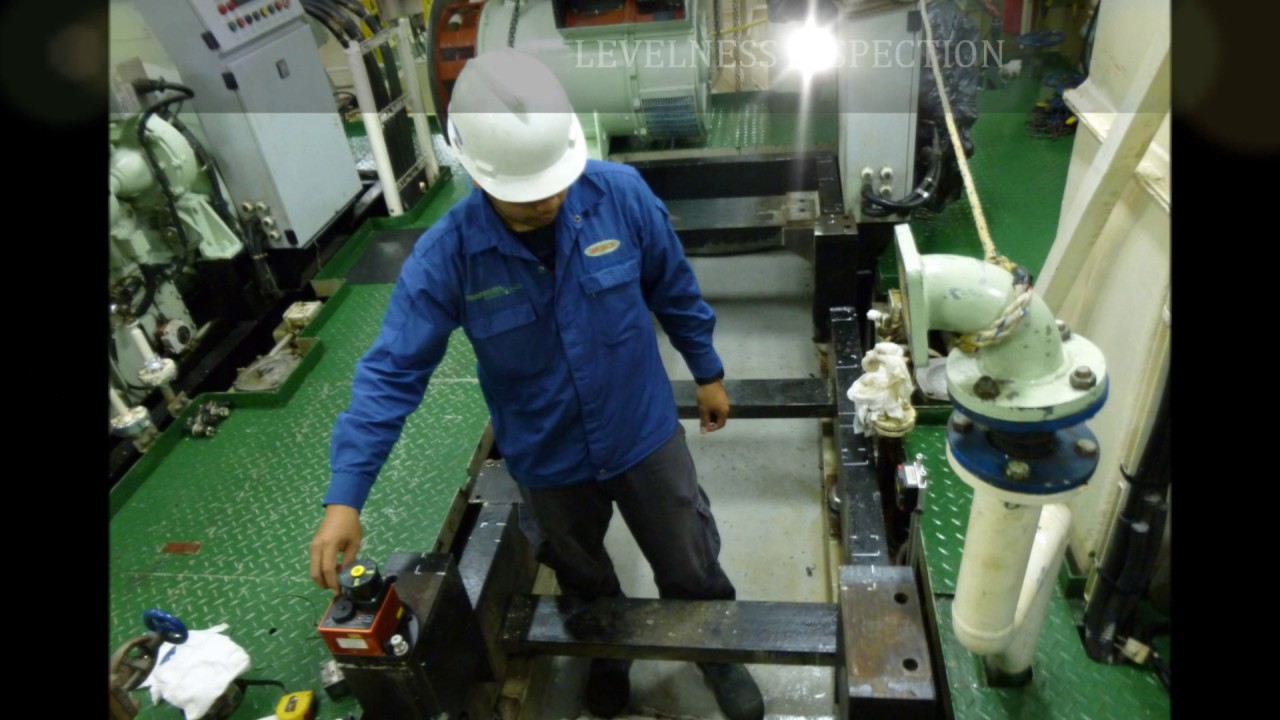 Easy Laser E910 Bow Skid Geo Align - YouTube