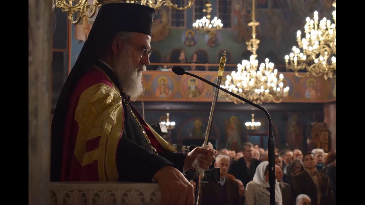 Ο Μητροπολίτης Ιλίου συνομιλεί με ενορίτες για τα έκτακτα μέτρα - YouTube