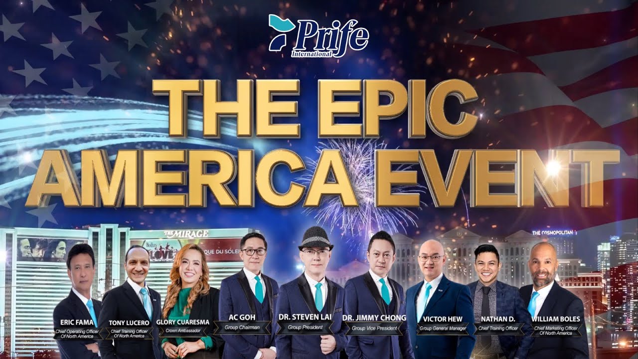 🌟The Epic America Event! Revolutionize Your Life with Prife ...