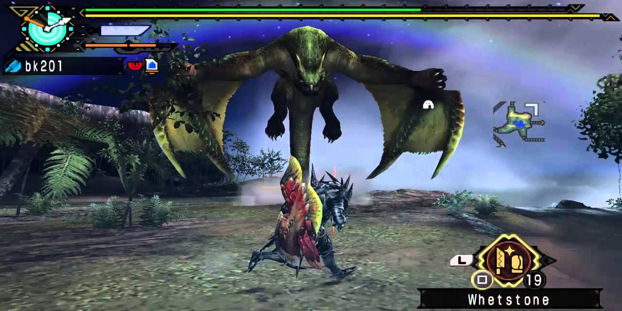 Green Nargacuga Flight Glitch [MHP3rd] - YouTube