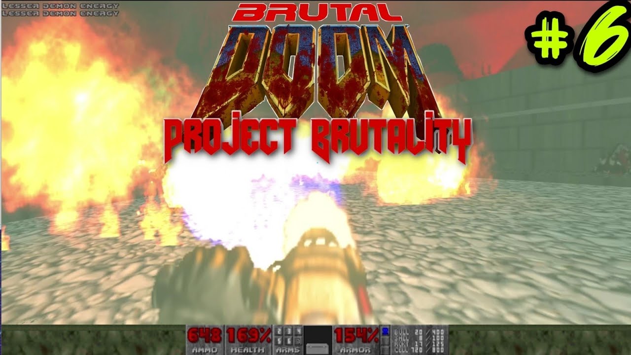 Doom Project Brutality: Ultimate Doom (Doom 1) | Gameplay #6 - YouTube
