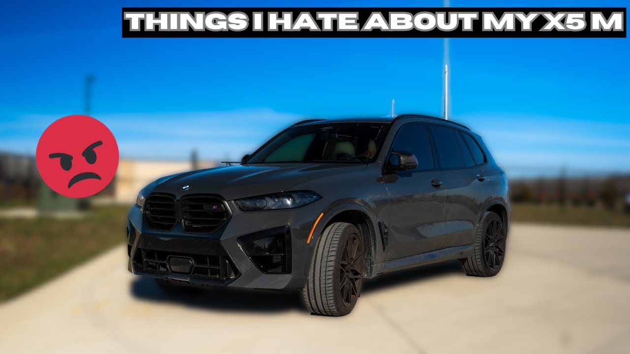 The Things I hate about my 2024 BMW X5 M Competition 😡 - YouTube