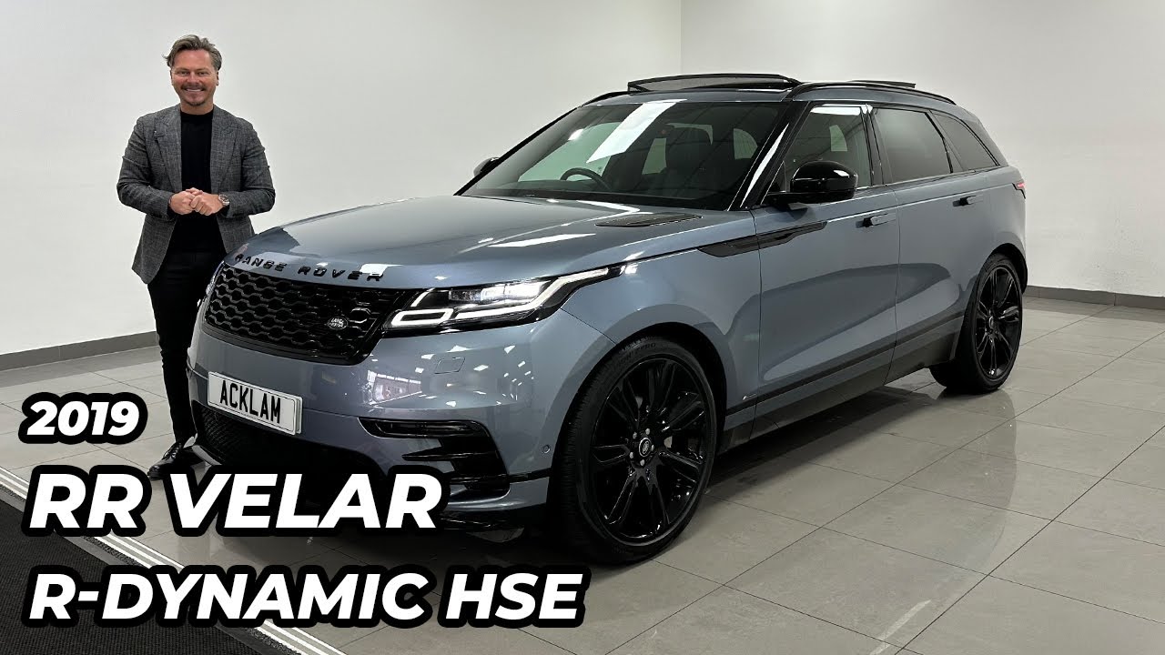 2019 Range Rover Velar R-Dynamic HSE - YouTube