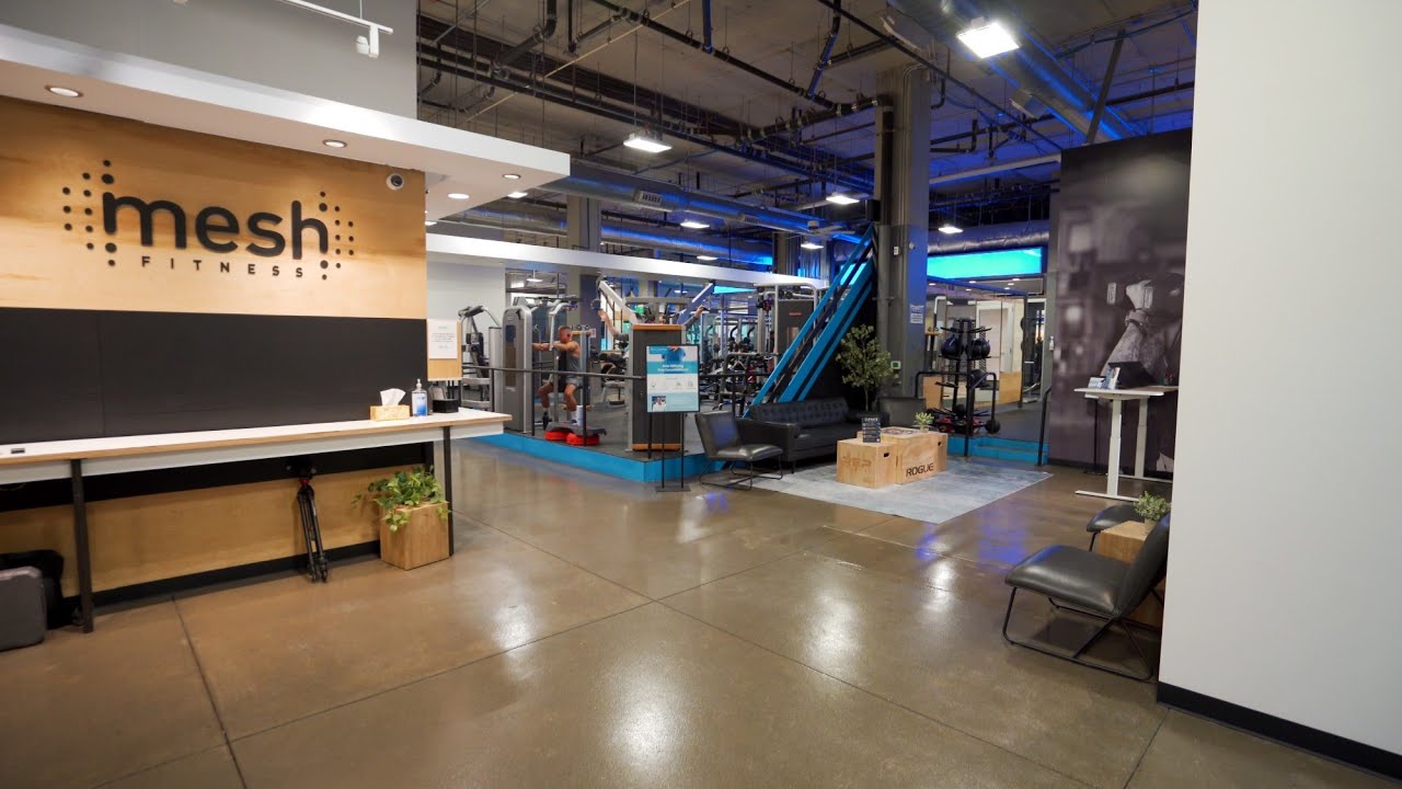 Mesh Fitness Virtual Tour - YouTube