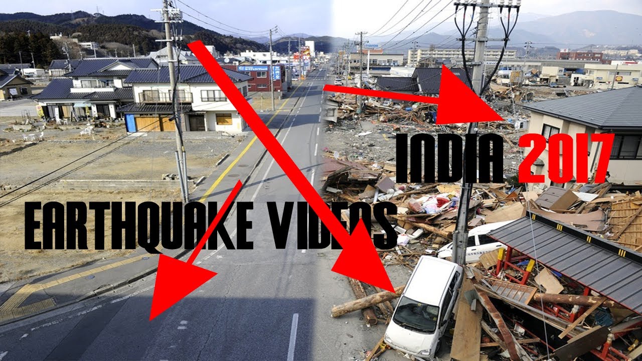 Earthquake Video Real Footage In India | Most Powerful Earthquake Video ...