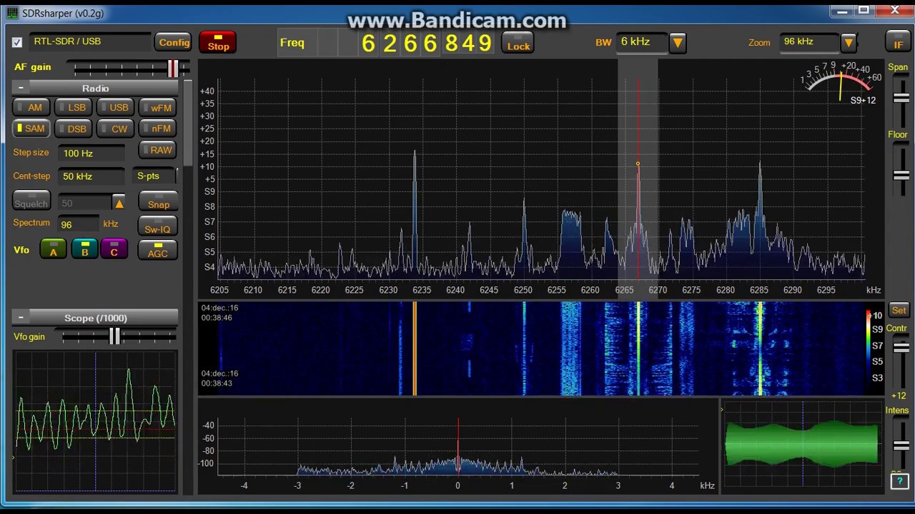 Borderhunter freeradio on 6267 KHz (6266,8) - YouTube