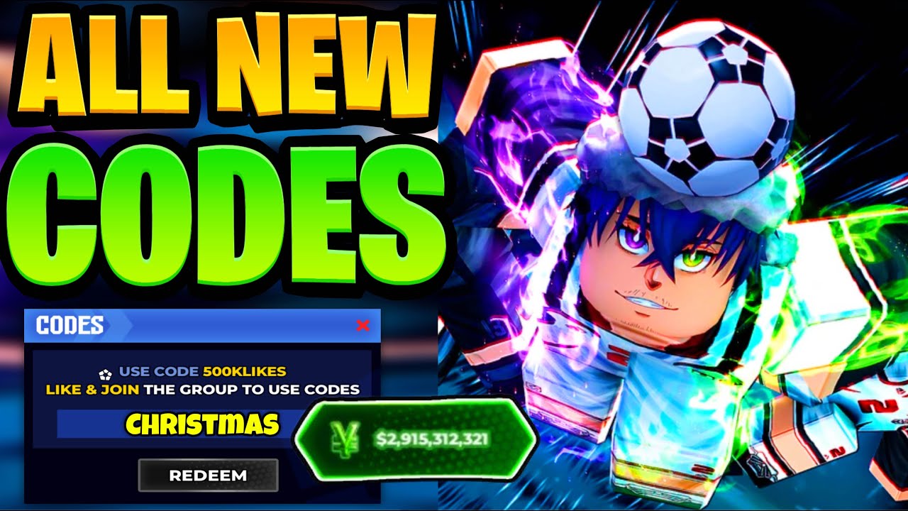 (DECEMBER) ALL WORKING CODES FOR BLUE LOCK RIVALS IN DECEMBER 2024 ...