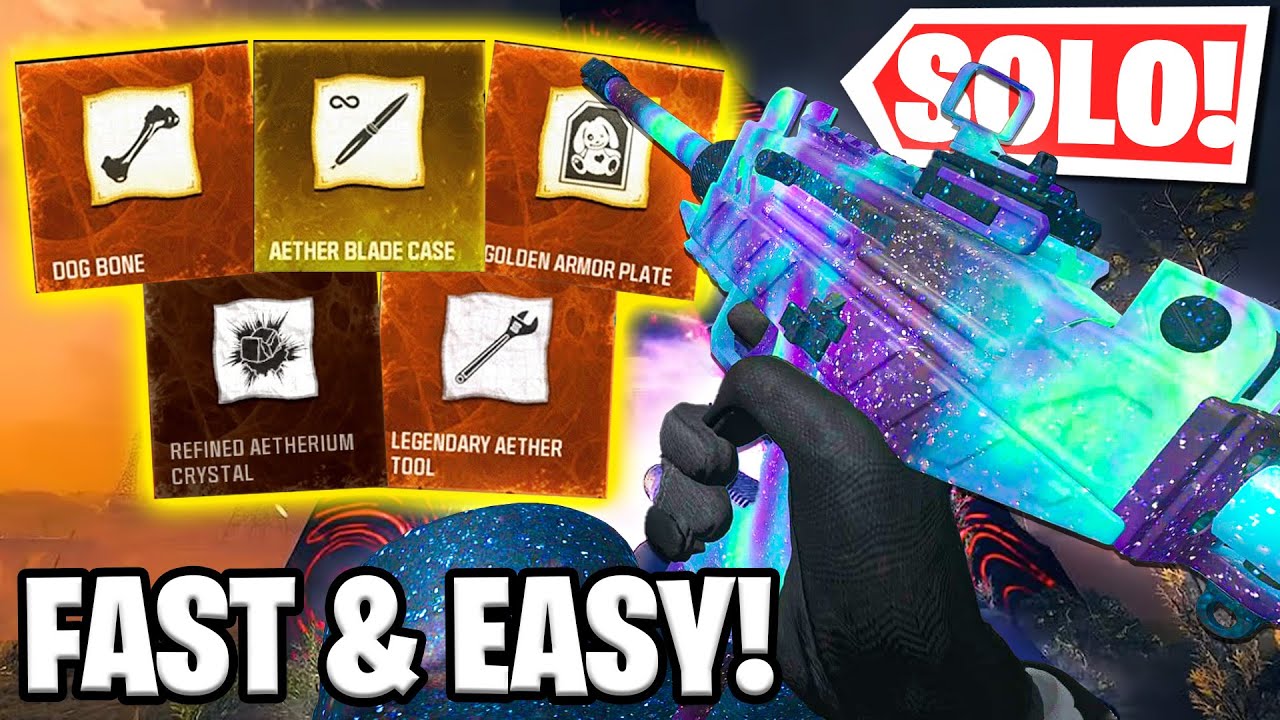 The ULTIMATE GUIDE to GRINDING DARK AETHER in MW3 Zombies! - YouTube