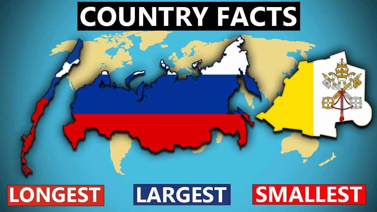 5 Solid Minutes of USELESS Geography Facts! - YouTube